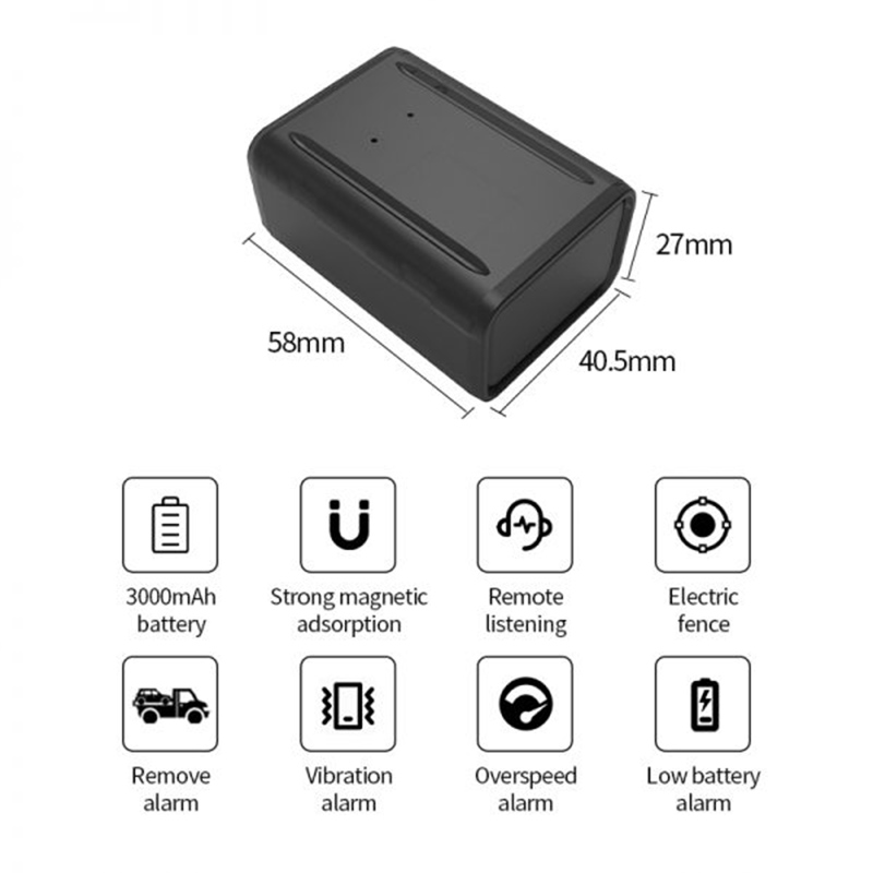 ردیاب آهنربایی موتور و ماشین GPS Tracker G907 - بنی تک